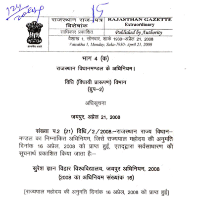 University Act & Approvals | NAAC 'A' Grade University | Best ...